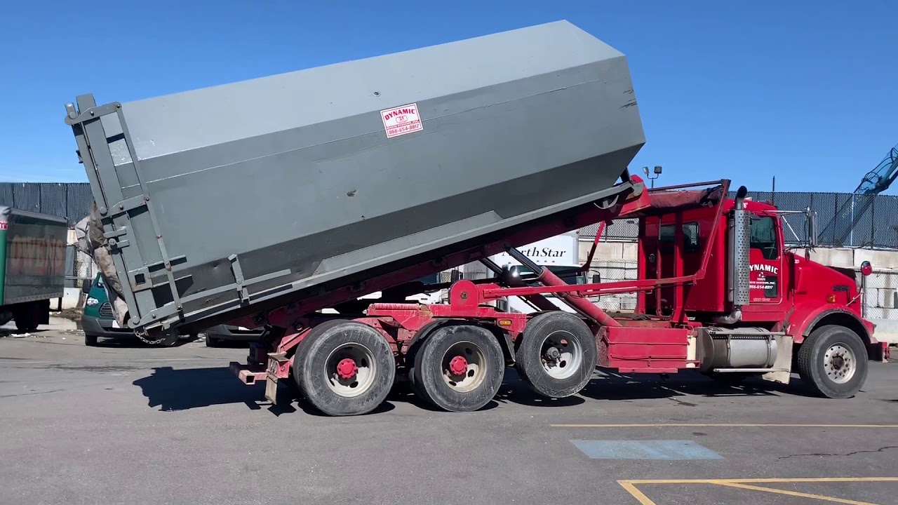 ( Special Upload )Dynamic Waste Systems 321 ~ Kenworth T800 Galfab ...