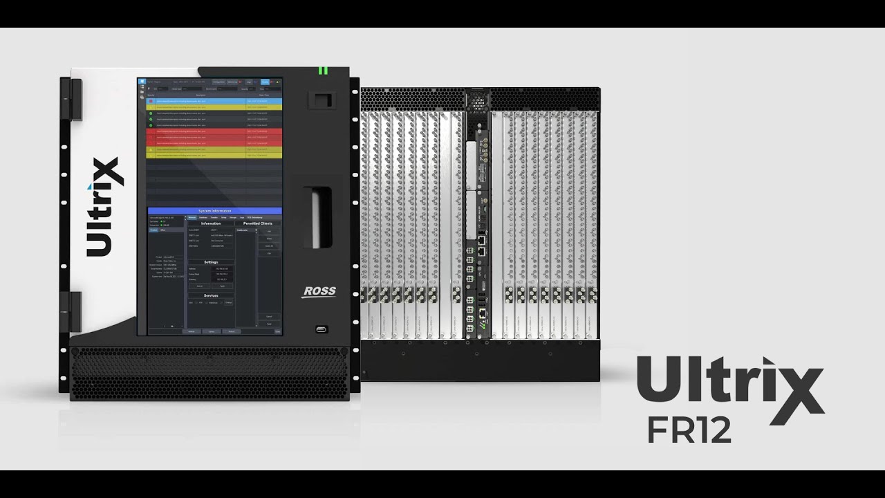 Ross Video Ultrix FR12 - YouTube