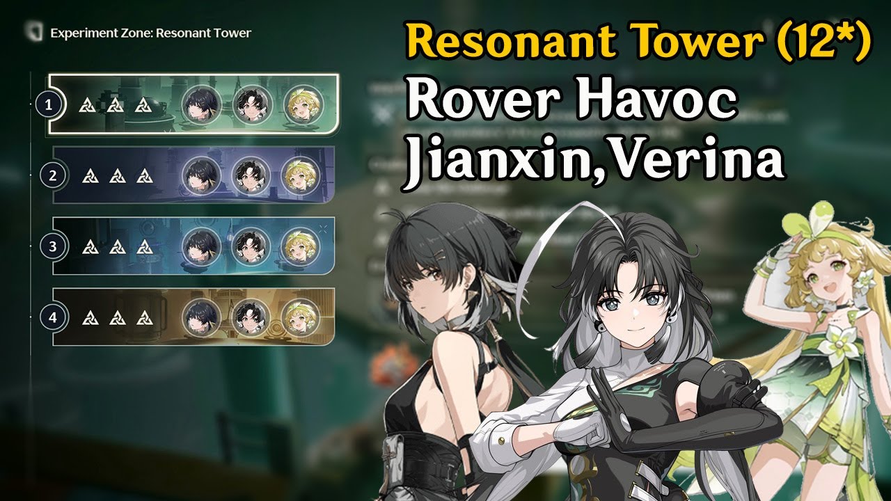 Resonant Tower (12* clear) - Rover Havoc main dps (lv.60) , Jianxin ...