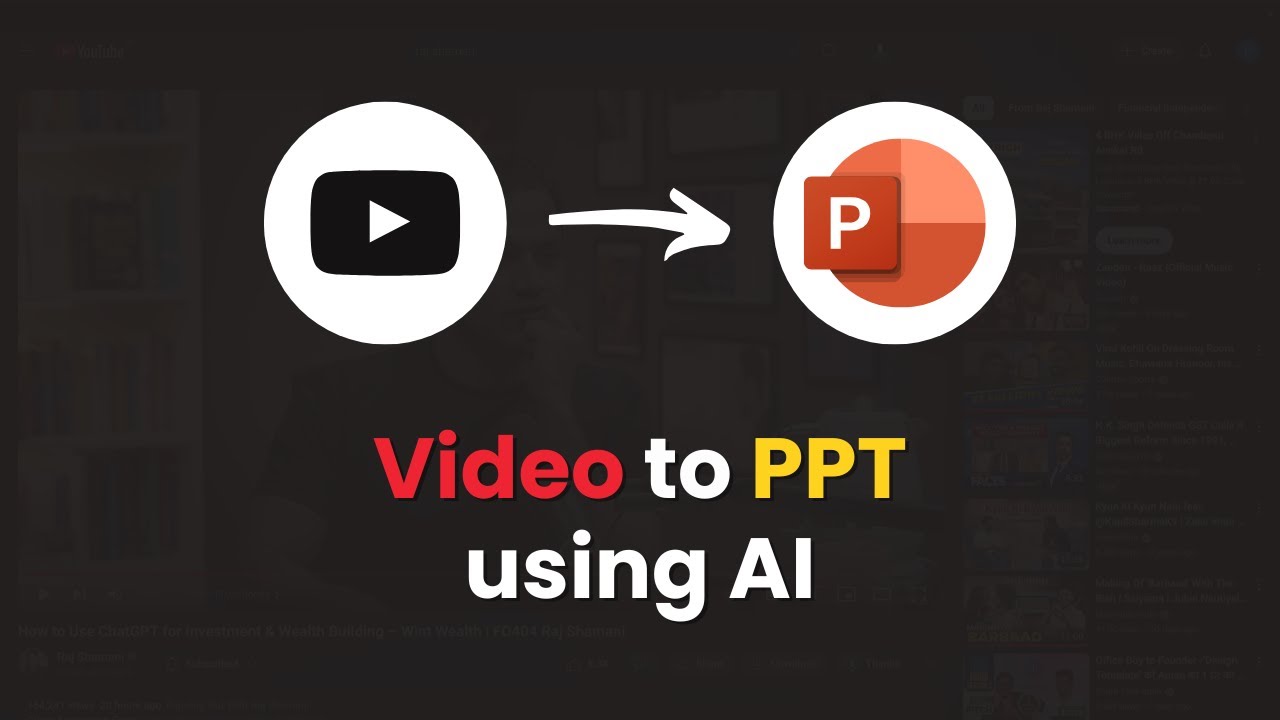 Video to PPT Converter Online Free | Make Professional Presentations ...