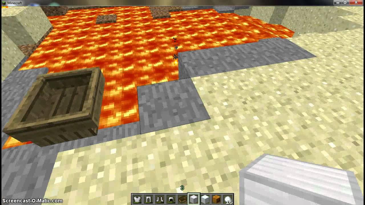 Minecraft Theories! (Part 1) Lava Boat - YouTube