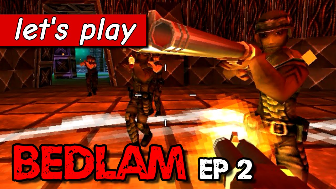 Does my gun look big in this? | Let's Play Bedlam ep 2 | Early access ...