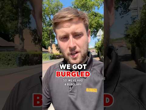 We got burgled 😞 #propertyinvestmentuk