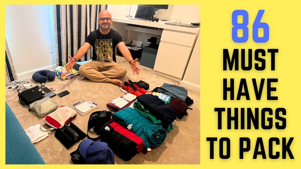 Must-Have Travel Items Checklist for Your Next Trip | Ultimate Packing ...