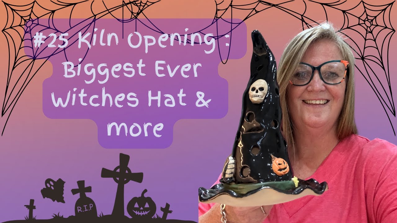 #25 Kiln Opening : Biggest ever Witches Hat & more - YouTube