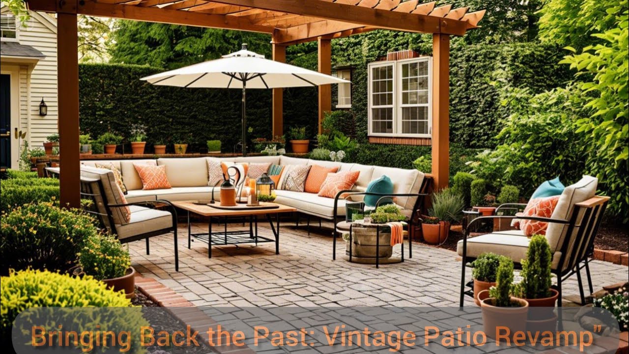 Mike and Jen's Vintage Patio Transformation: A Journey of Love ...