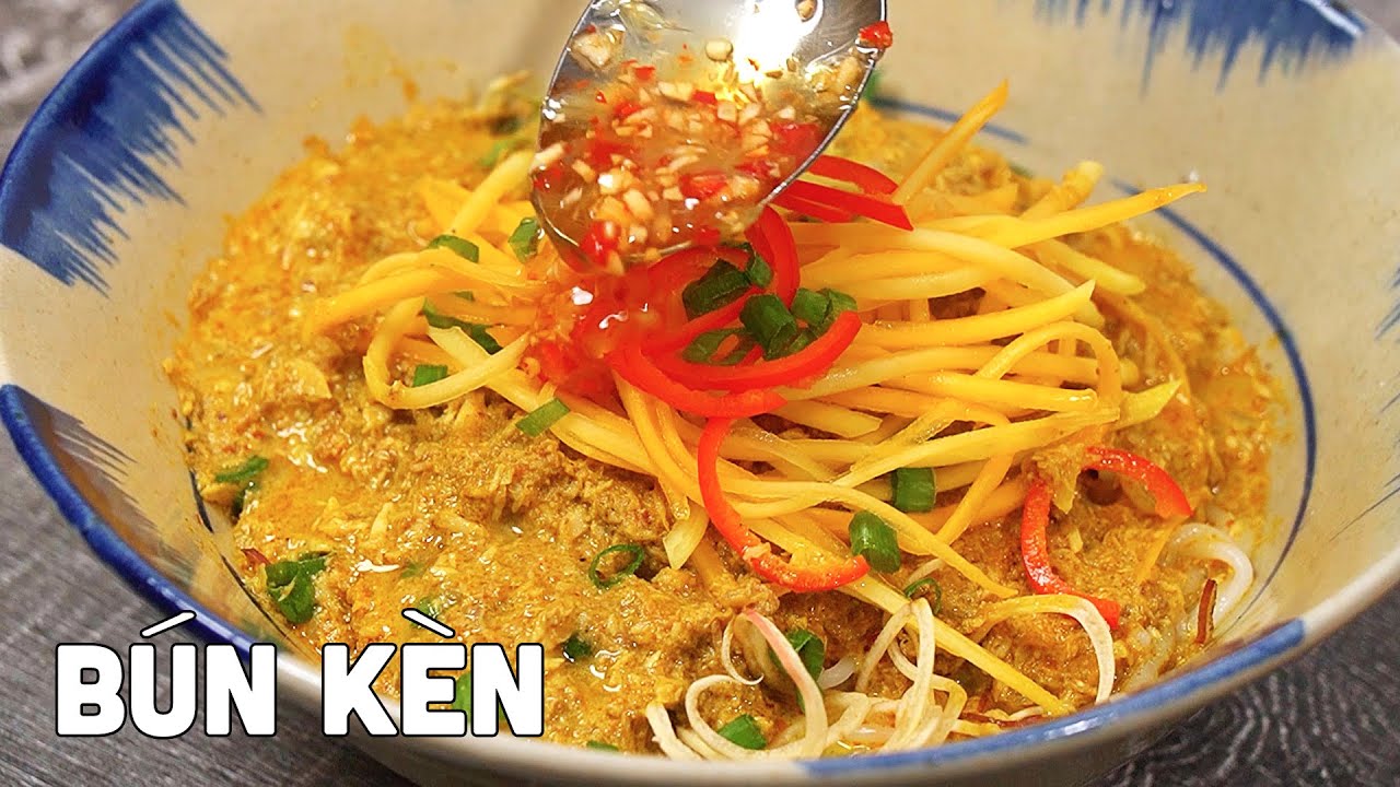 Chắc gì ai cũng biết cách nấu BÚN KÈN béo ngậy đậm đà|Ken Noodles ...