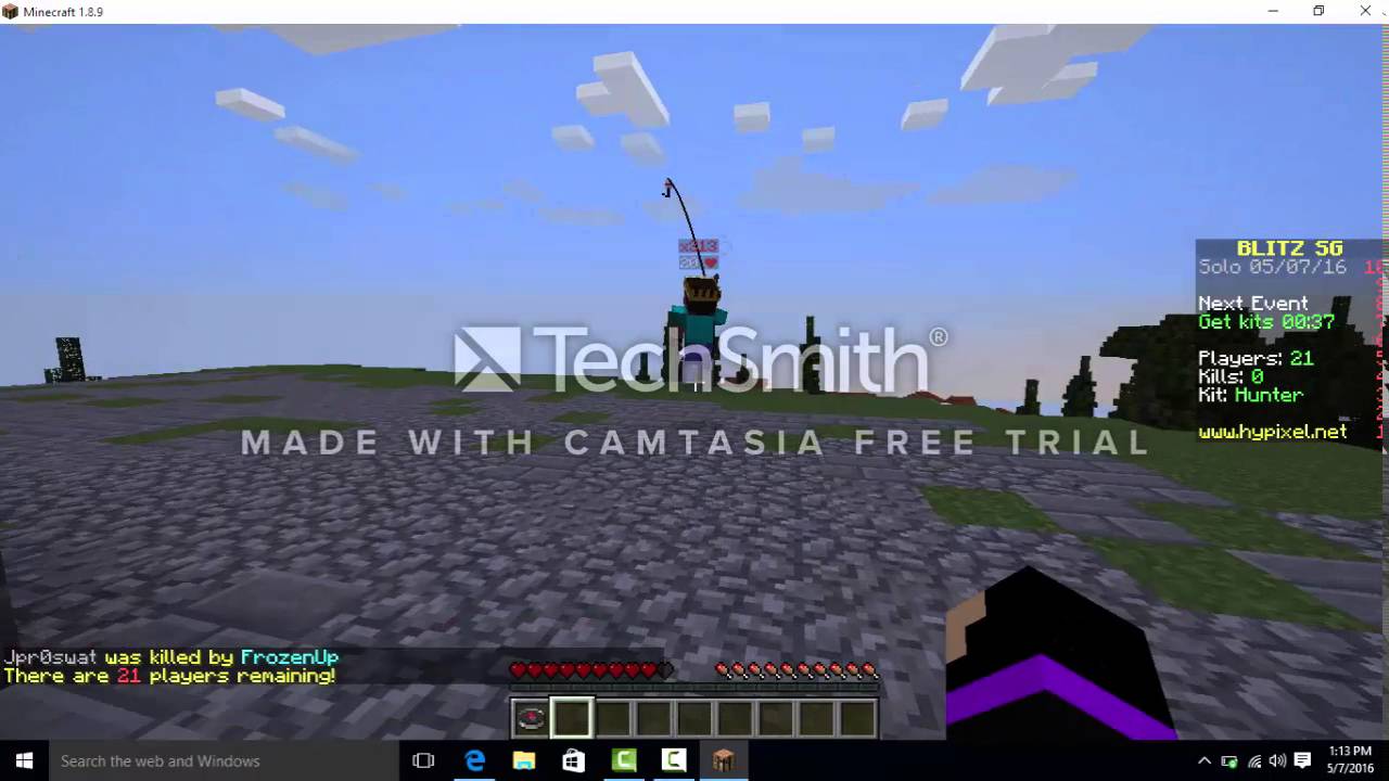 Minecraft Gamplay Hypixel - YouTube