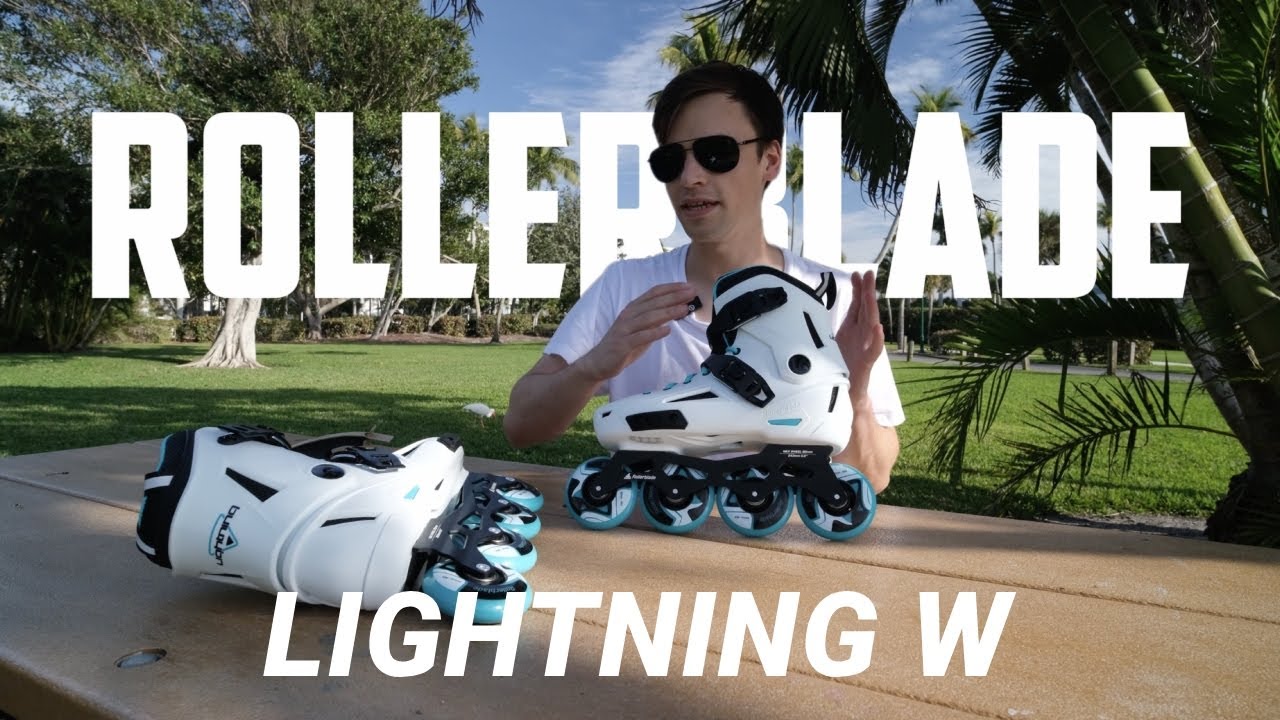 Rollerblade Lightning W 2024 - Review - Women city skates - YouTube