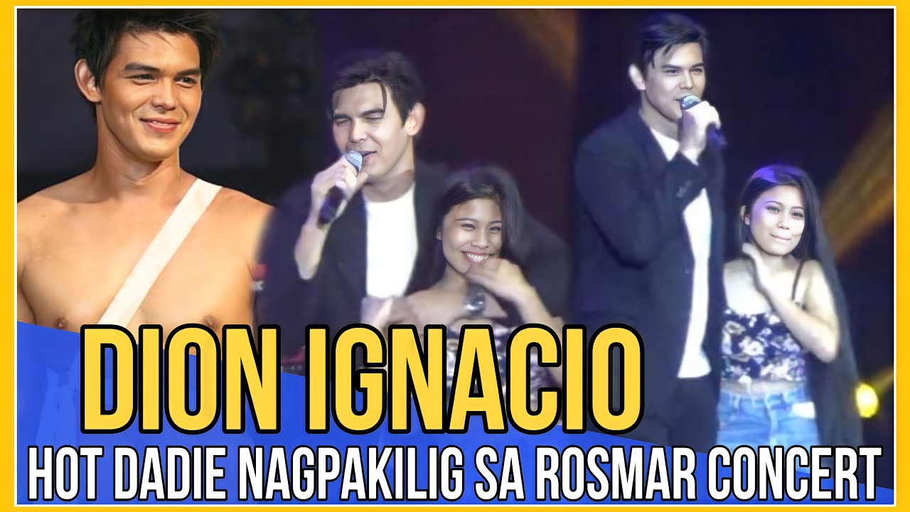 DION IGNACIO Super Hot Mag perform sa PINAKAMALAKAS ROSMAR CONCERT ...