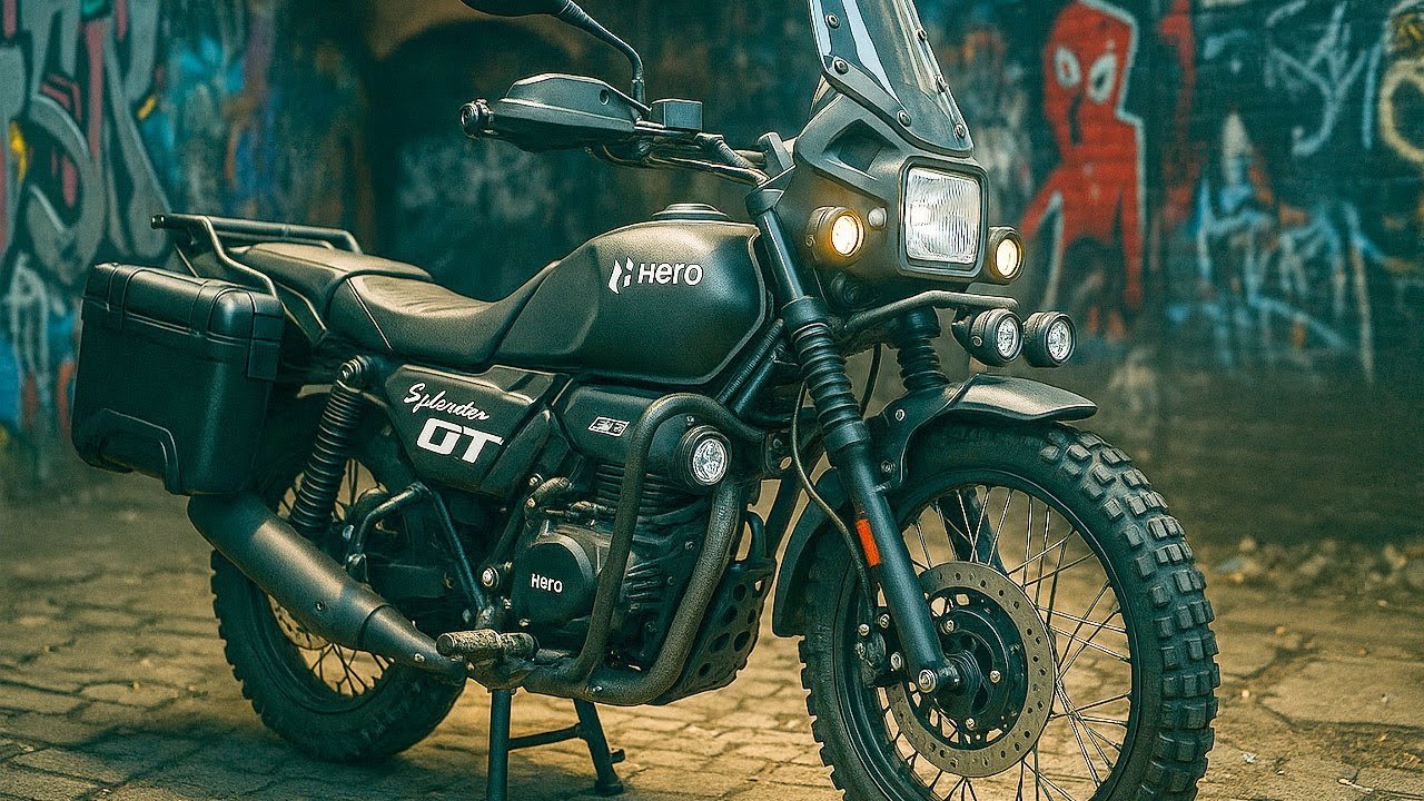 Upcoming Hero Splendor PLUS Adventure Bike 2025 | Price & Launch Date ...