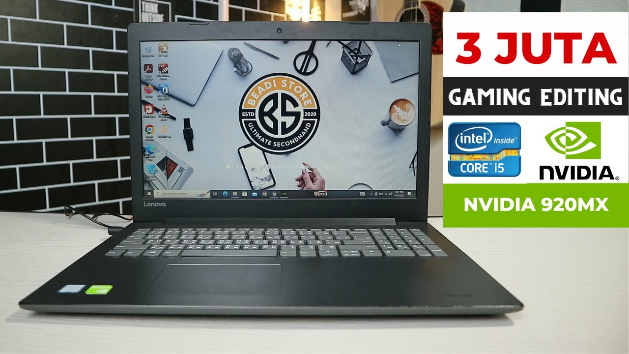 Rekomendasi Laptop 3 Juta Gaming & Editing Pake i5 Nvidia Geforce 920MX ...
