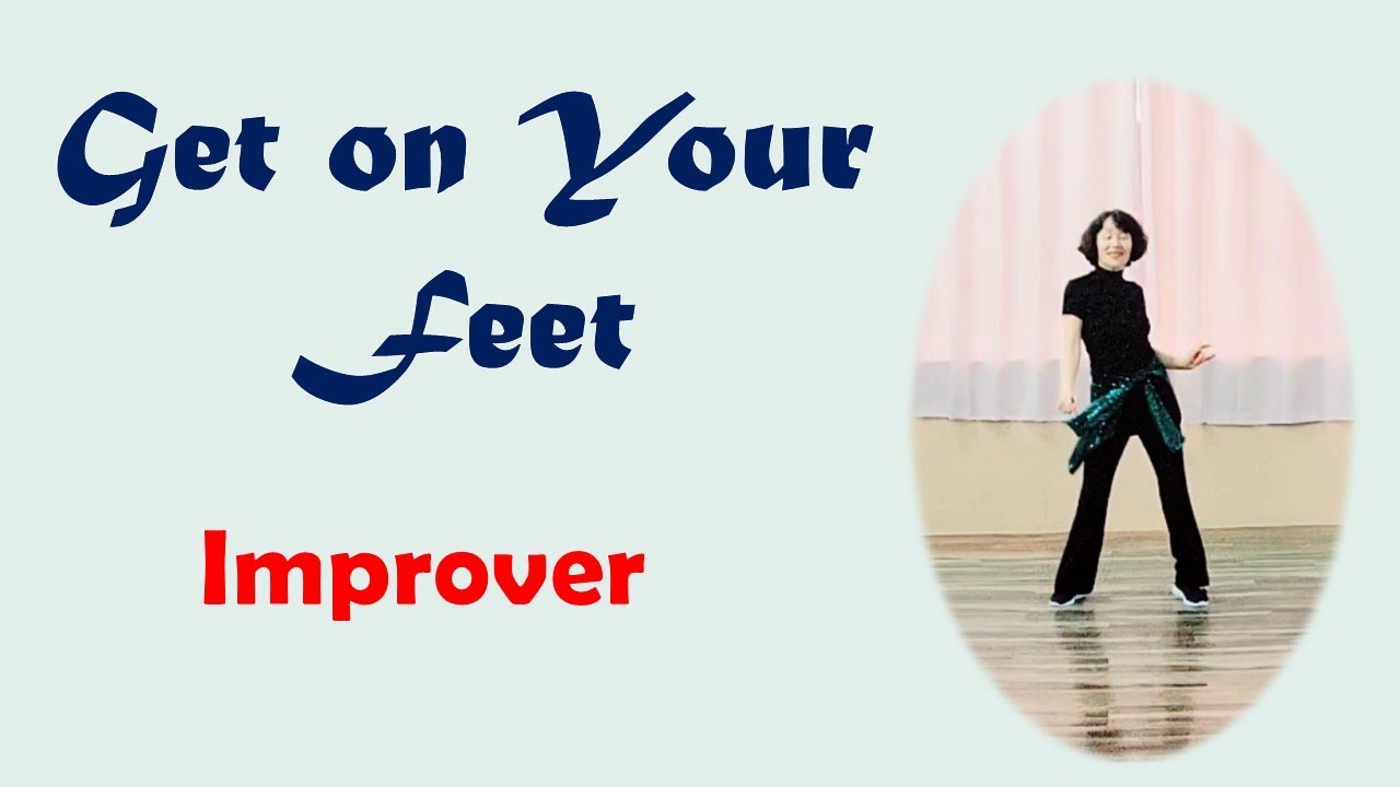 Get On Your Feet -Linedance/ Debbie Rushton (UK) - March 2024 - YouTube