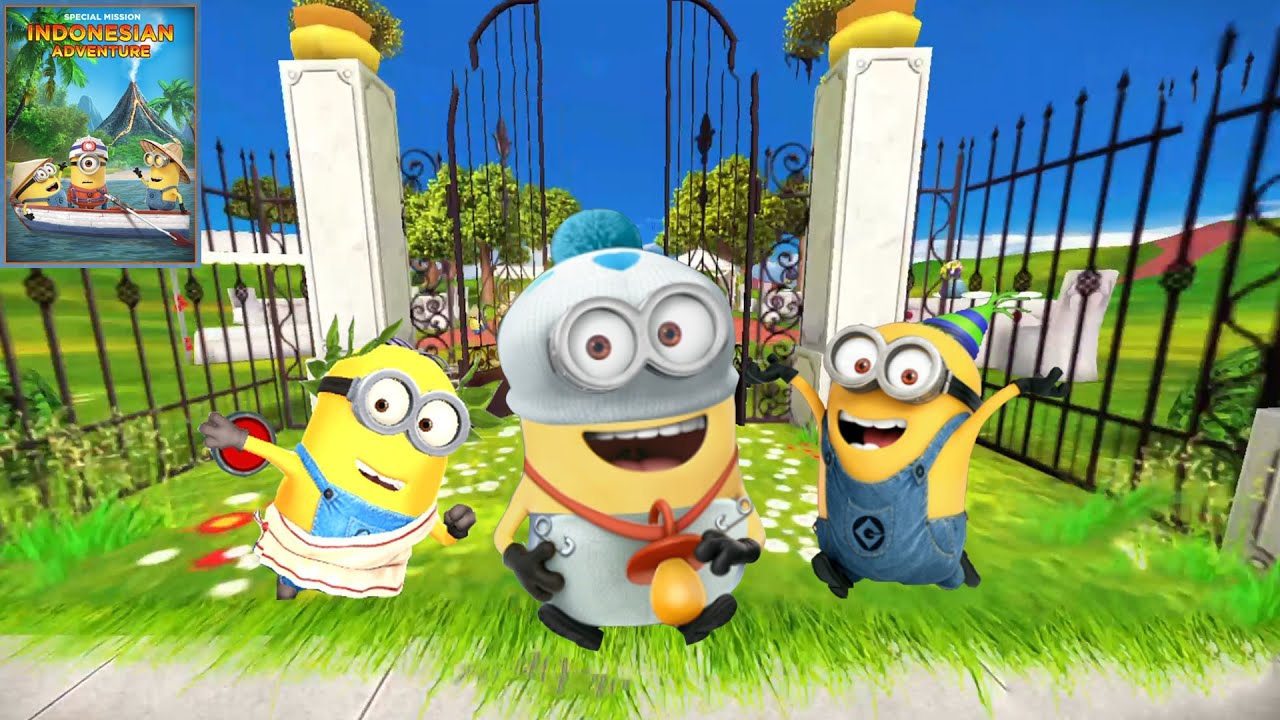 Special Mission INDONESIAN ADVENTURE At Minion Park Athenian Minion and ...