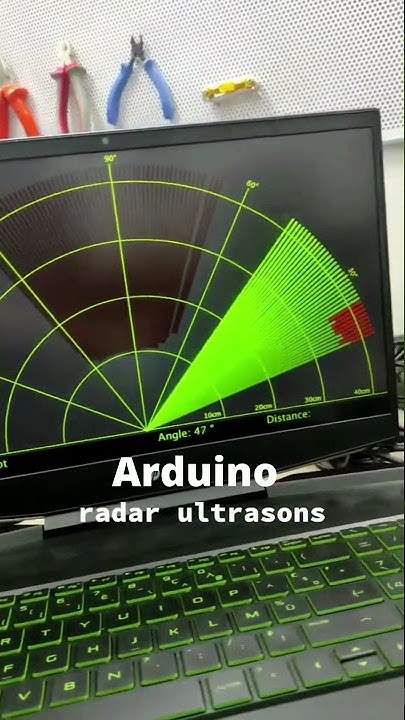 How to Make a Radar with Arduino | Arduino Project | Ultrasonic Sensor ...