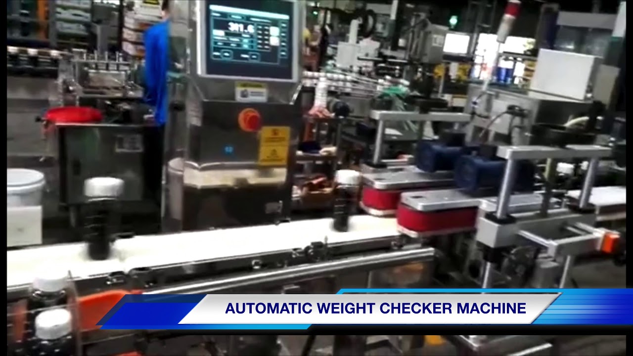 Automatic Weight Checker Machine - YouTube