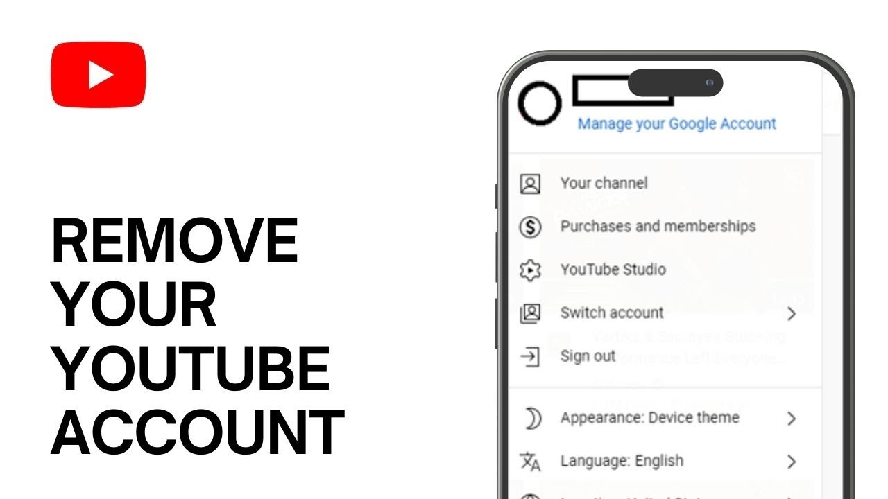 How to Remove Your YouTube Account from TV - YouTube