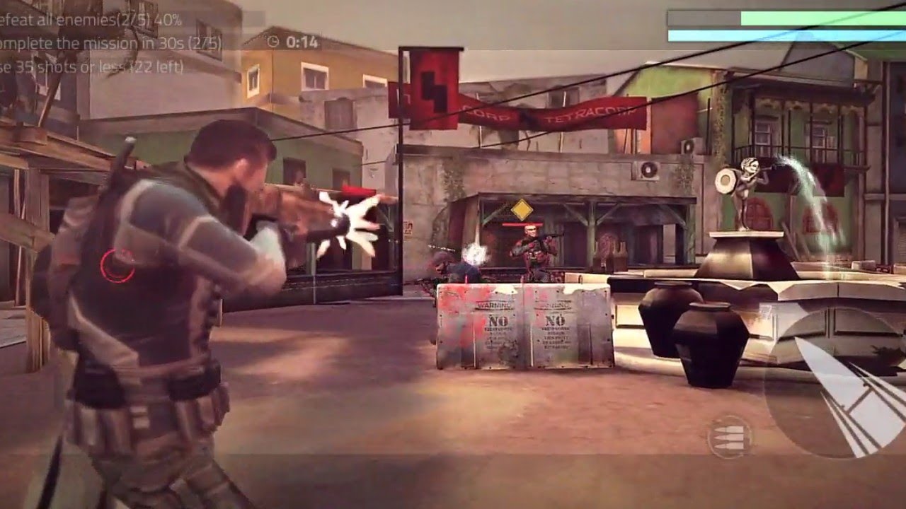 Cover gun fighting game with enemy offline Android game - YouTube