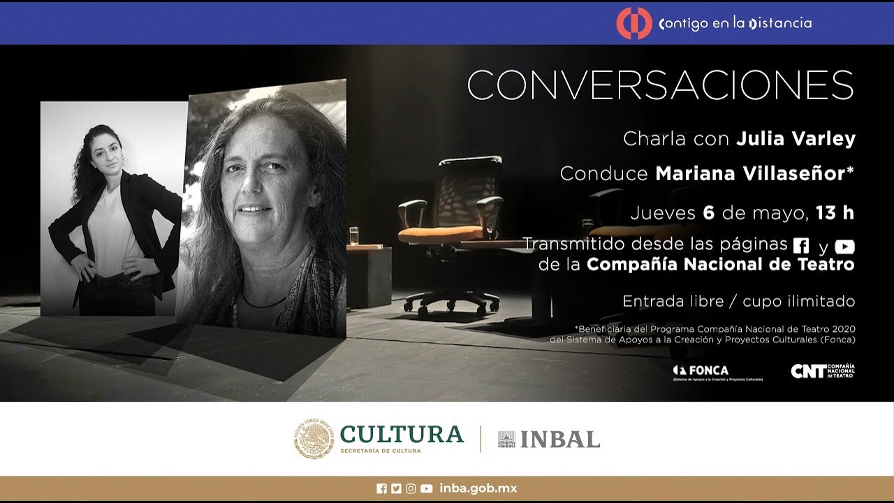 CONVERSACIONES | Charla con Julia Varley - YouTube