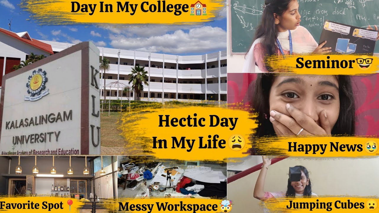 Hectic Day In My Life😩 | Seminor🤓 | Happy News🥹 | Order Work🎁 | Day In ...