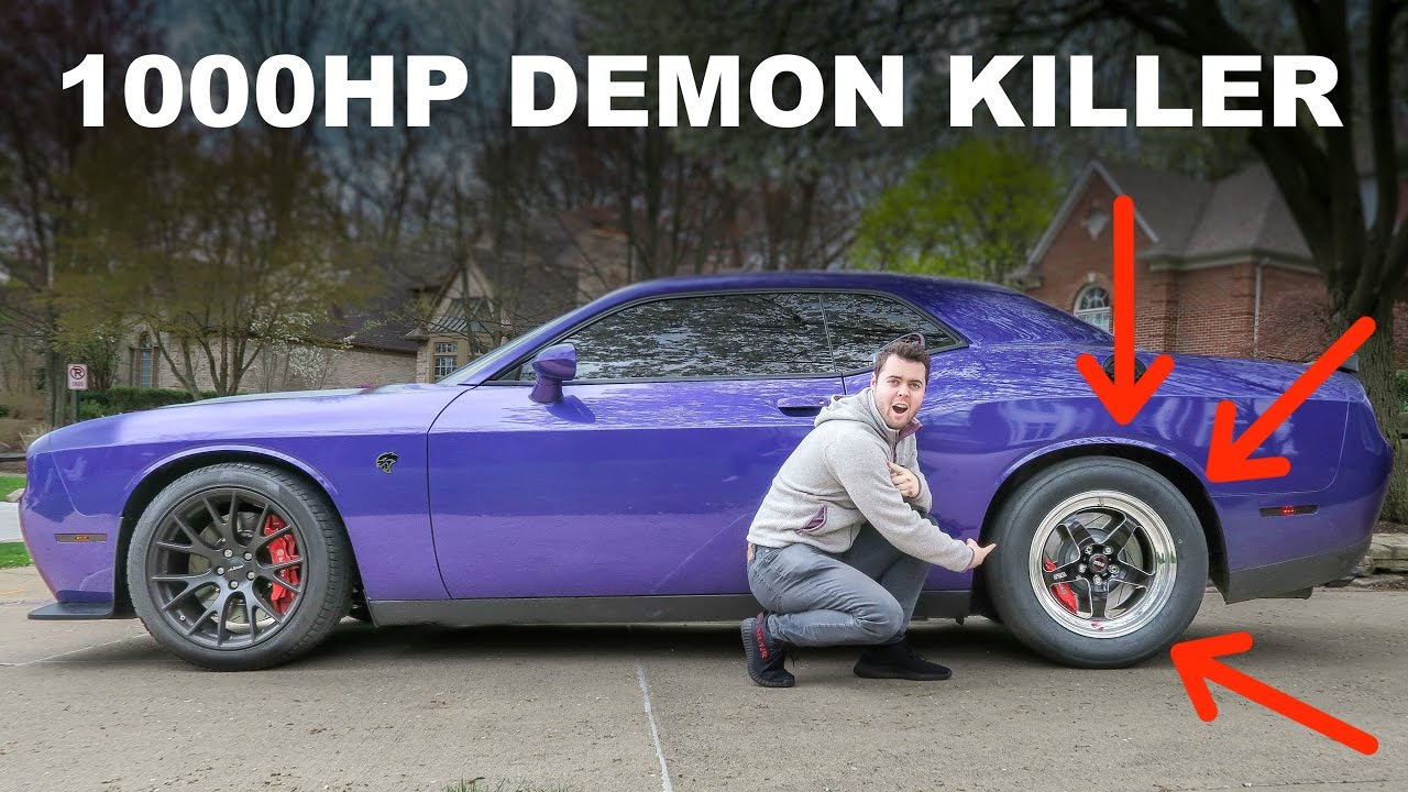 Driving My Friend's 1000HP+ Hellcat!!! DEMON KILLER?? - YouTube