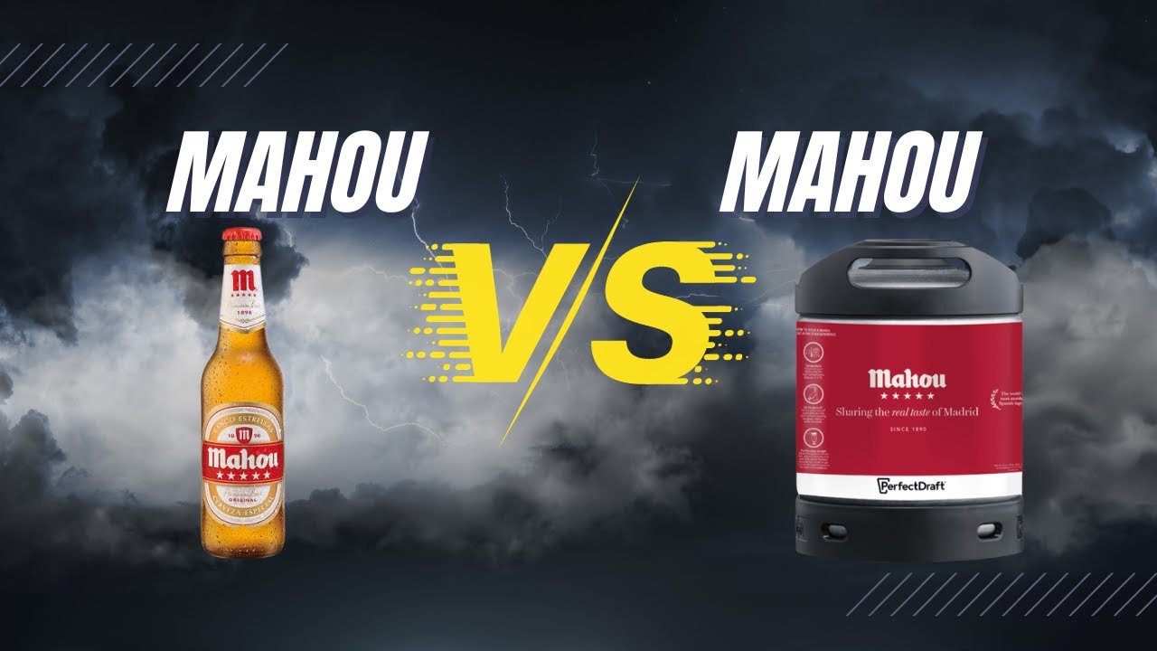 Mahou Perfect Draft V Mahou Bottle Both 5 1% - YouTube