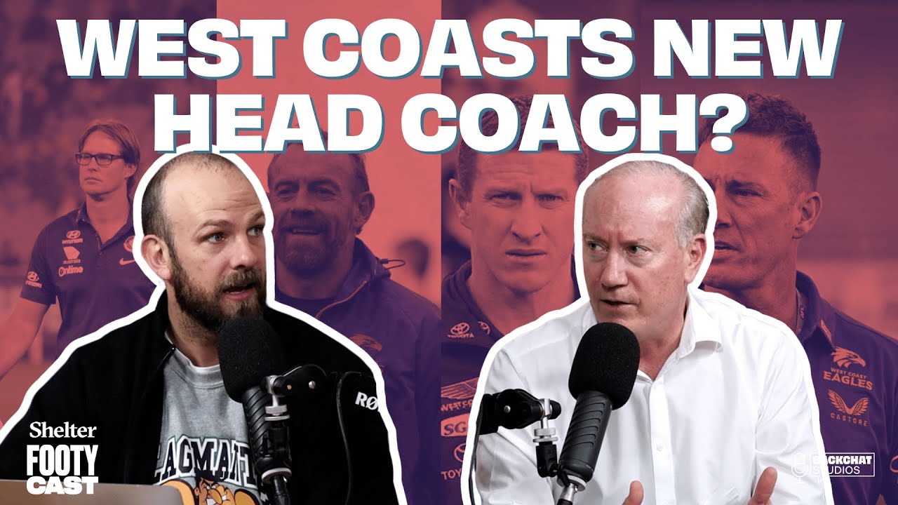 West Coast's head coaches, AFL’s newest best defender & the top 8 race ...