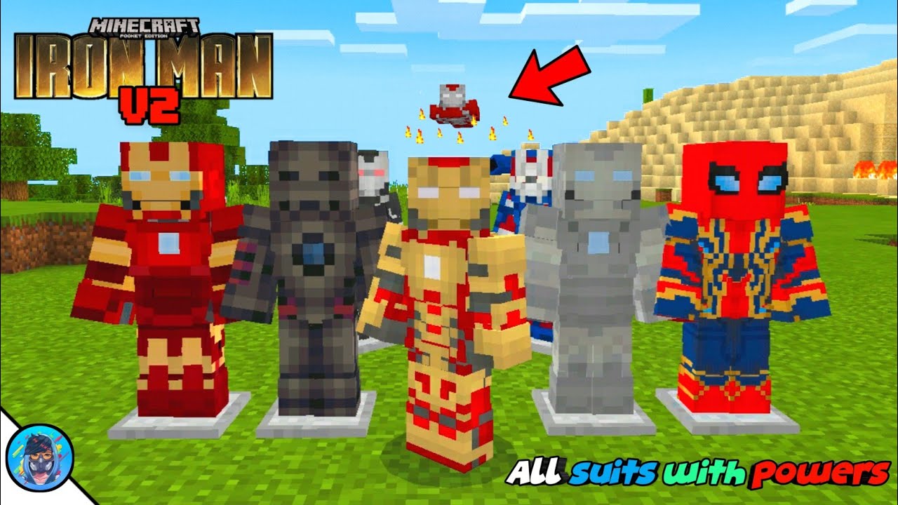 New Version Of Iron Man Add-on V2.2 Is Here | New Features And Suits ...