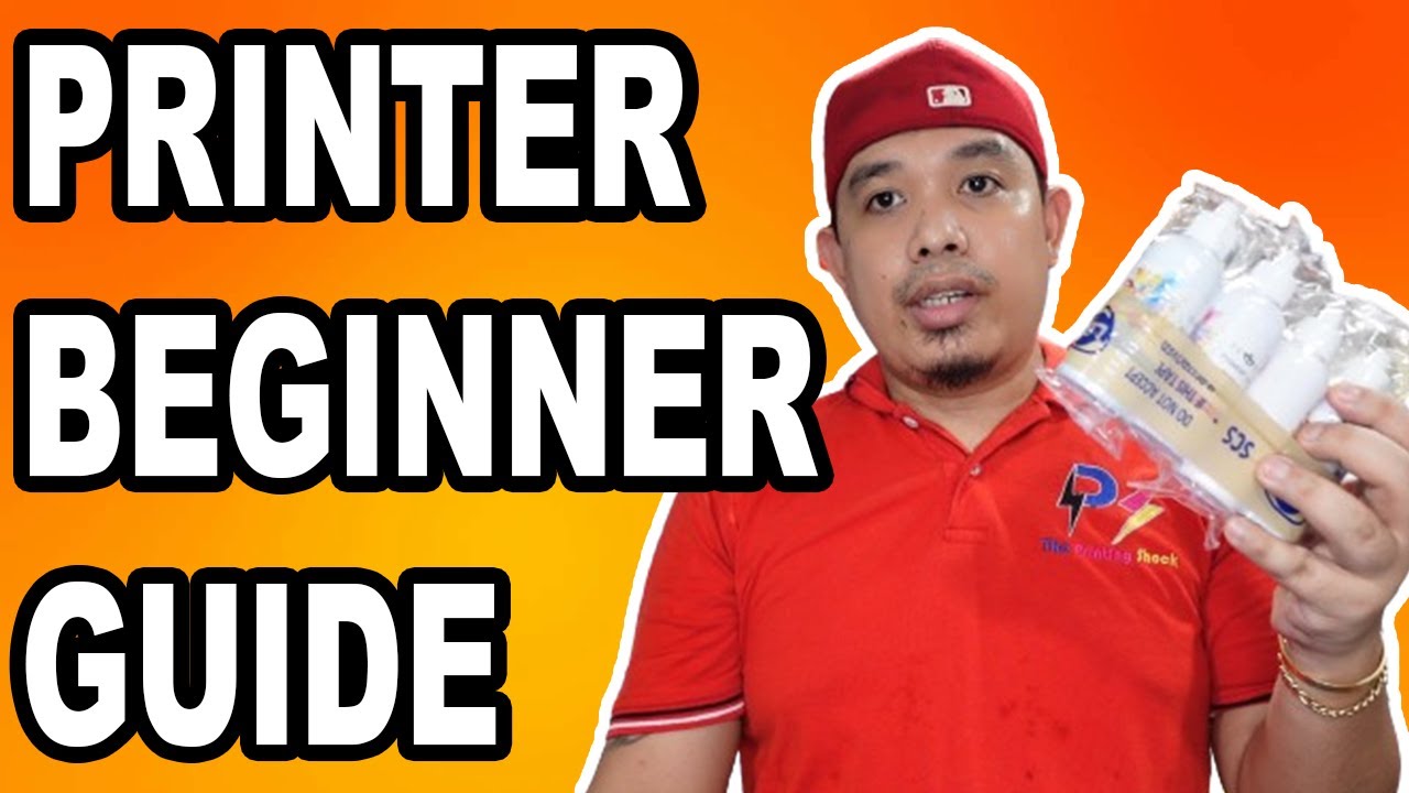 PRINTER BEGINNERS GUIDE | The Printing Shock | Marlon Ubaldo - YouTube