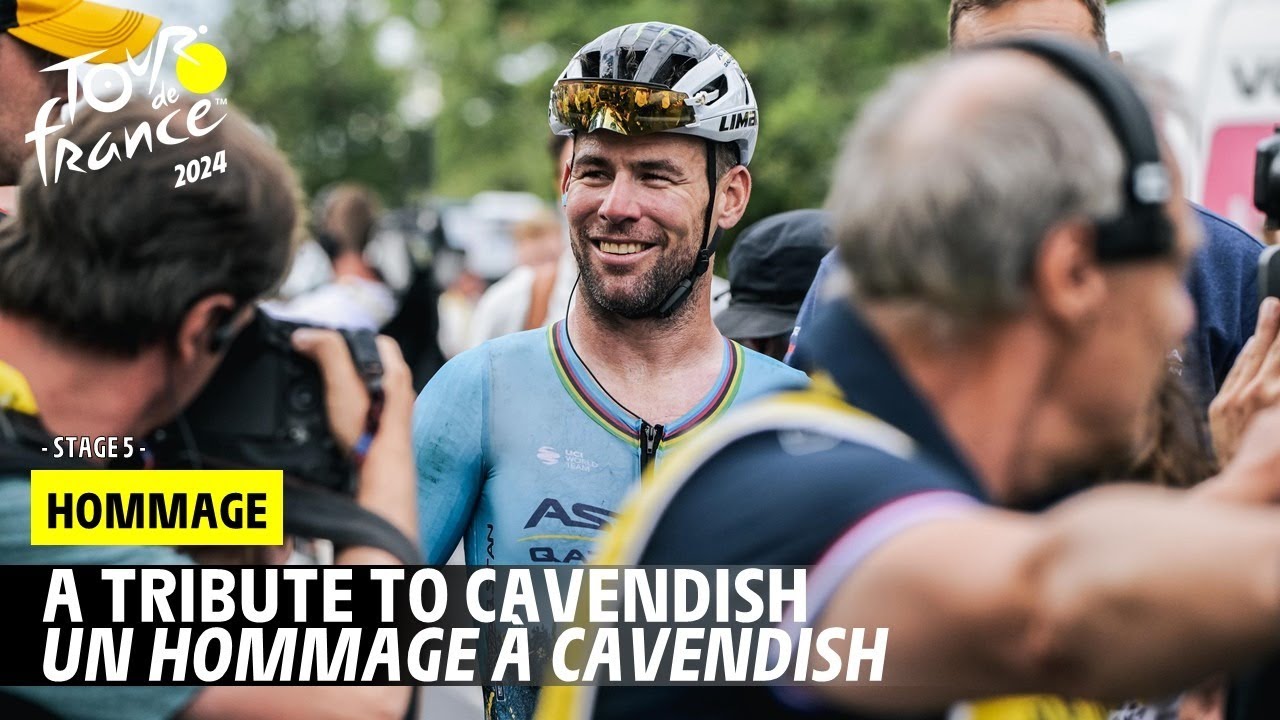 A tribute to Cavendish - Stage 5 - Tour de France 2024 - YouTube