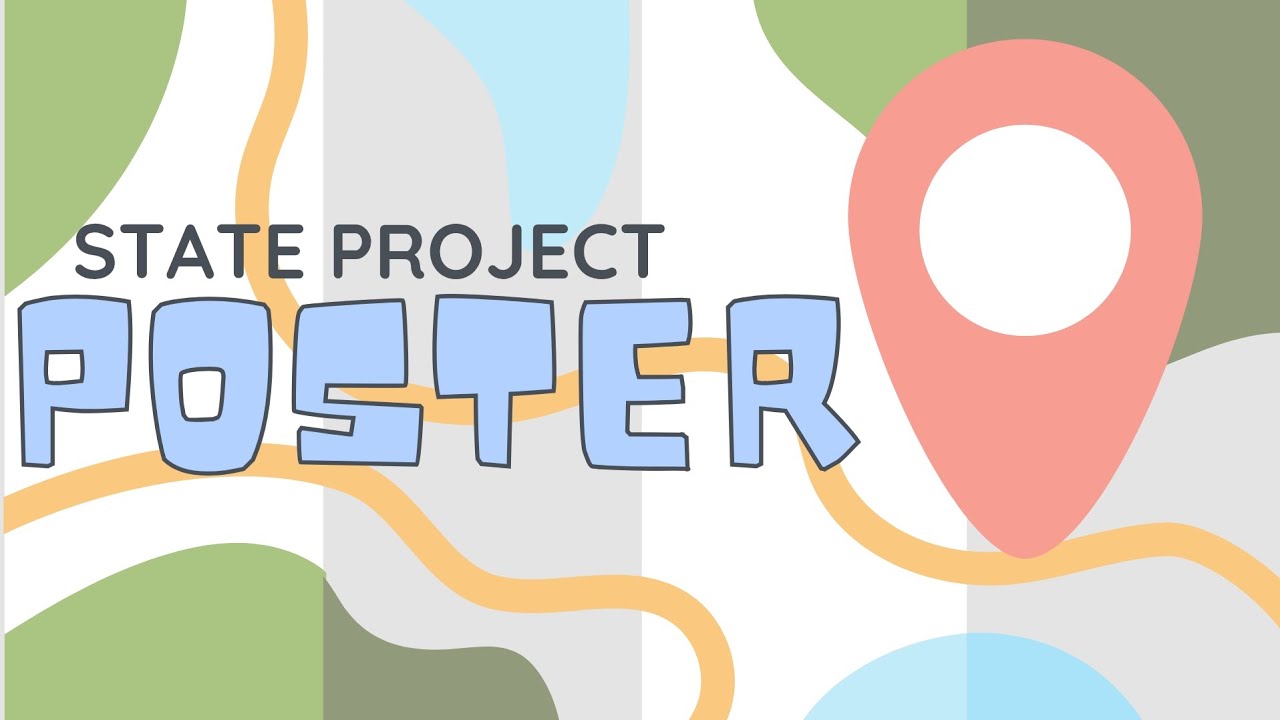State Poster Project Explained - YouTube