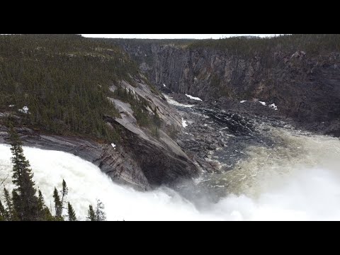 Churchill Falls Dam Release - YouTube
