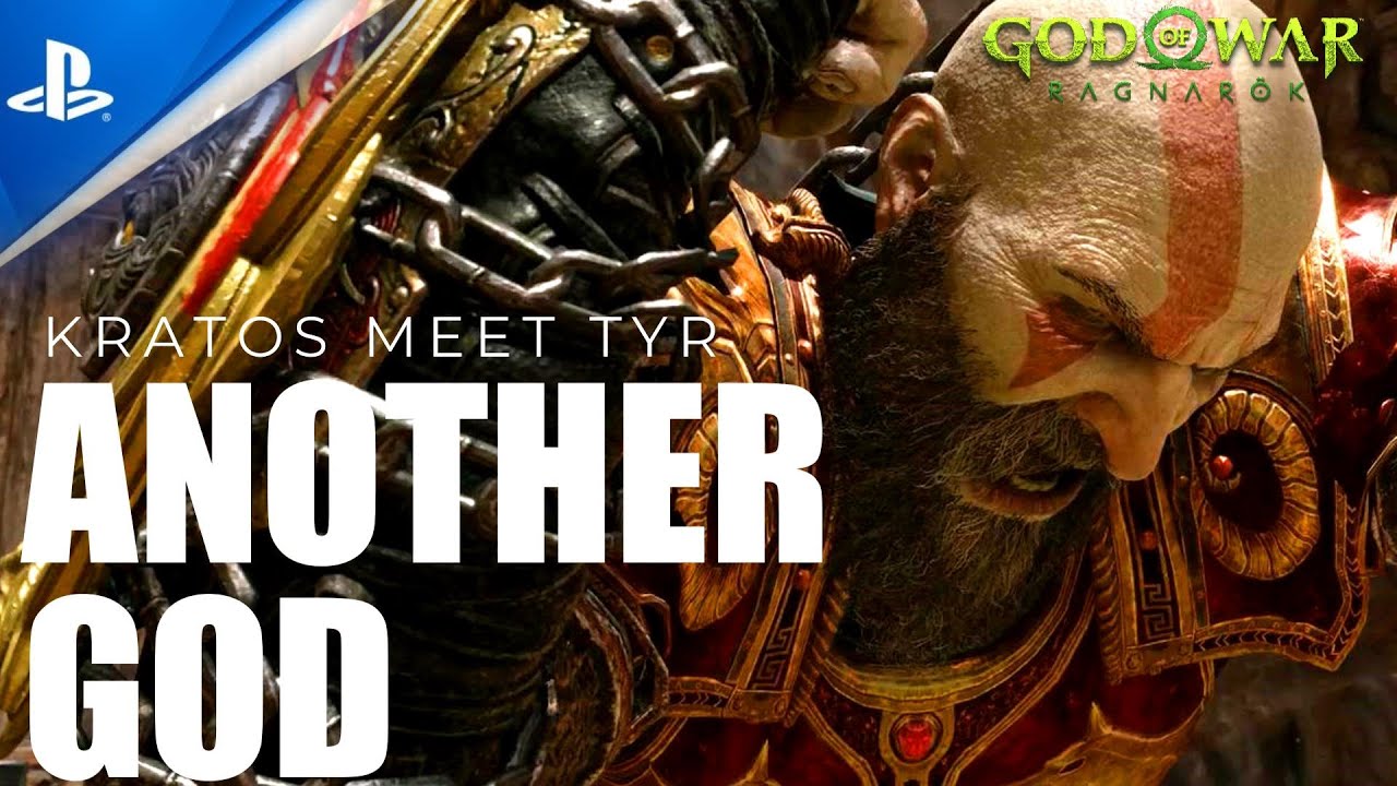 Kratos Find A another God ( God Tyr) in God of War Ragnarök PS5 ...
