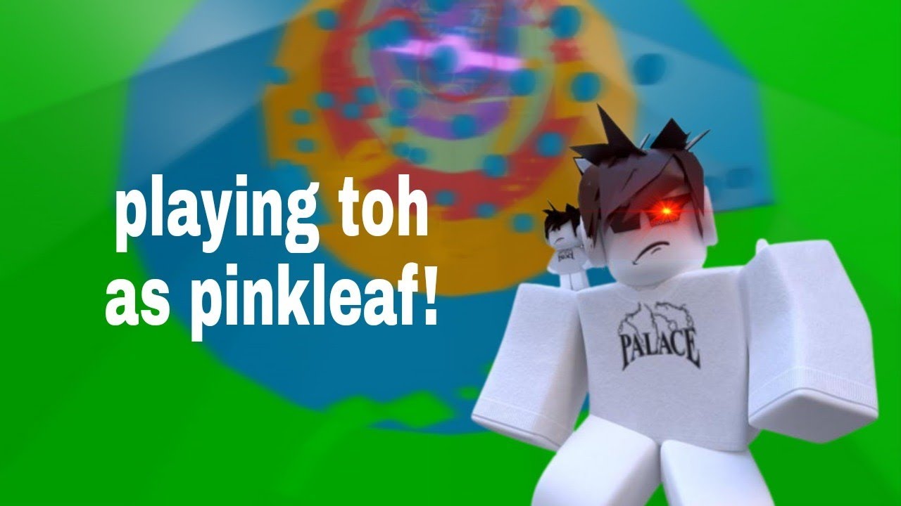 playing tower of hell as Pinkleaf! | tower of hell Roblox - YouTube