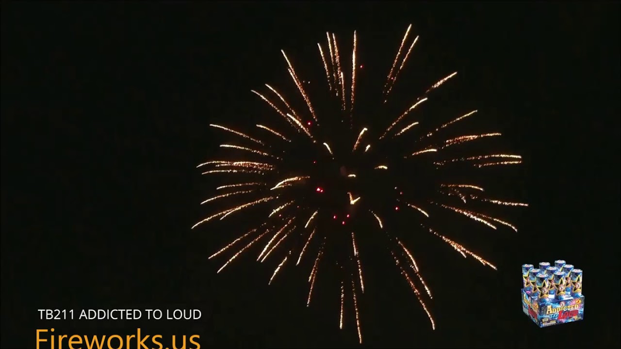 Addicted to Loud 500 Gram Fireworks Finale Rack from Winda - YouTube