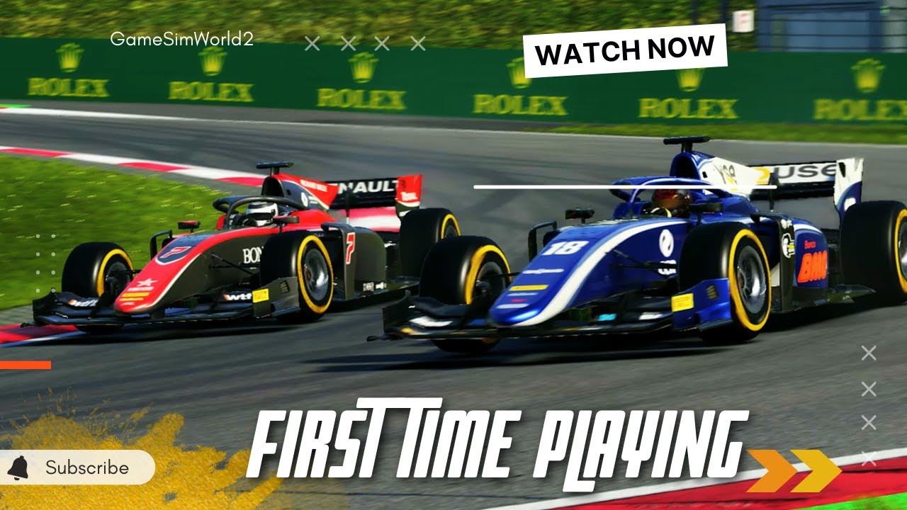 Thrilling First Experience in F1 Racing Simulation | GameSimWorld2 ...