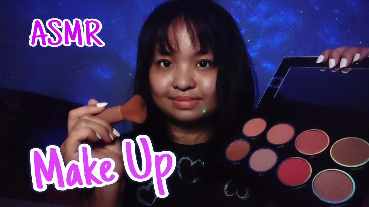ASMR Doing Your Make Up & Let YOU Choose Each Item ( Personal Attention , Mouth Sounds , Whisper ...
