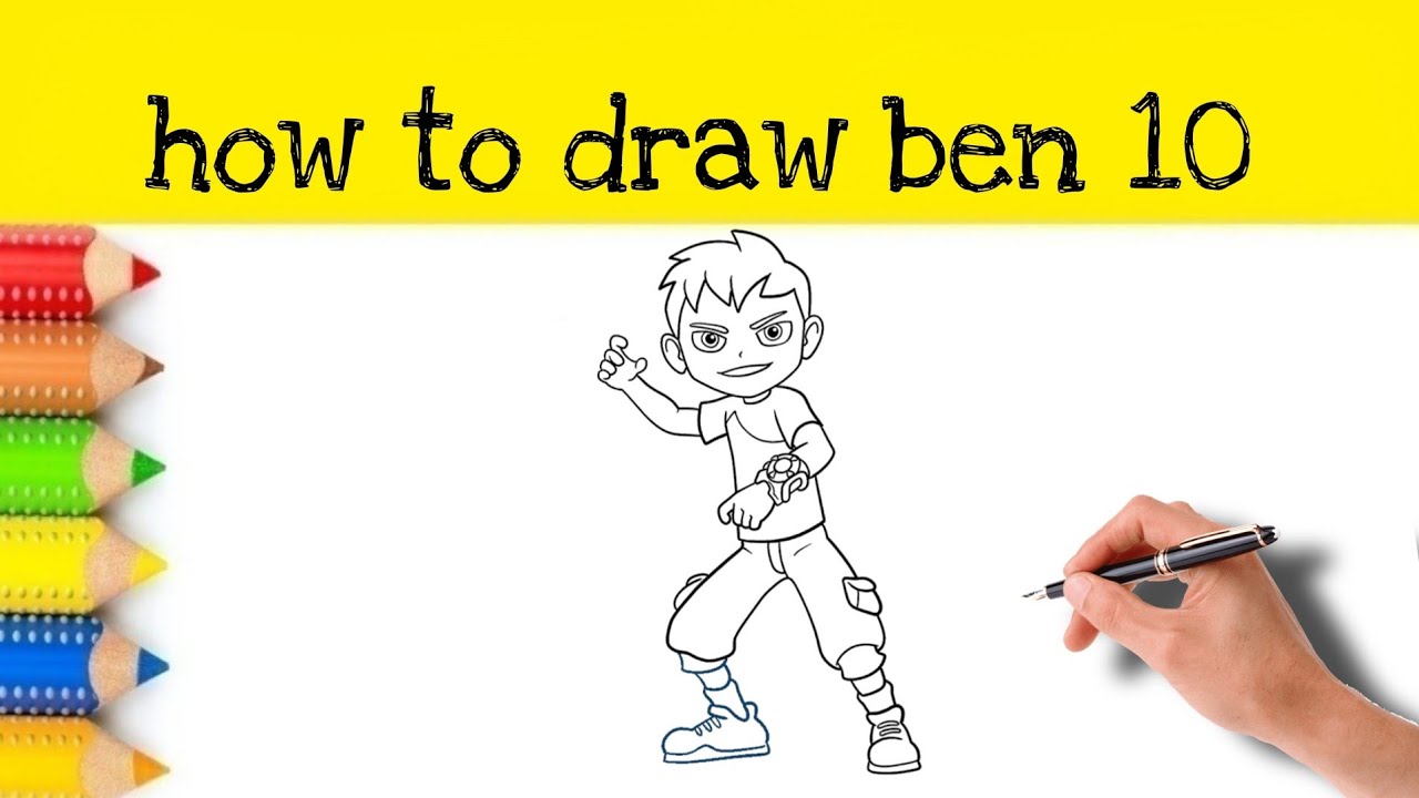 How to draw ben 10. || step by step - YouTube