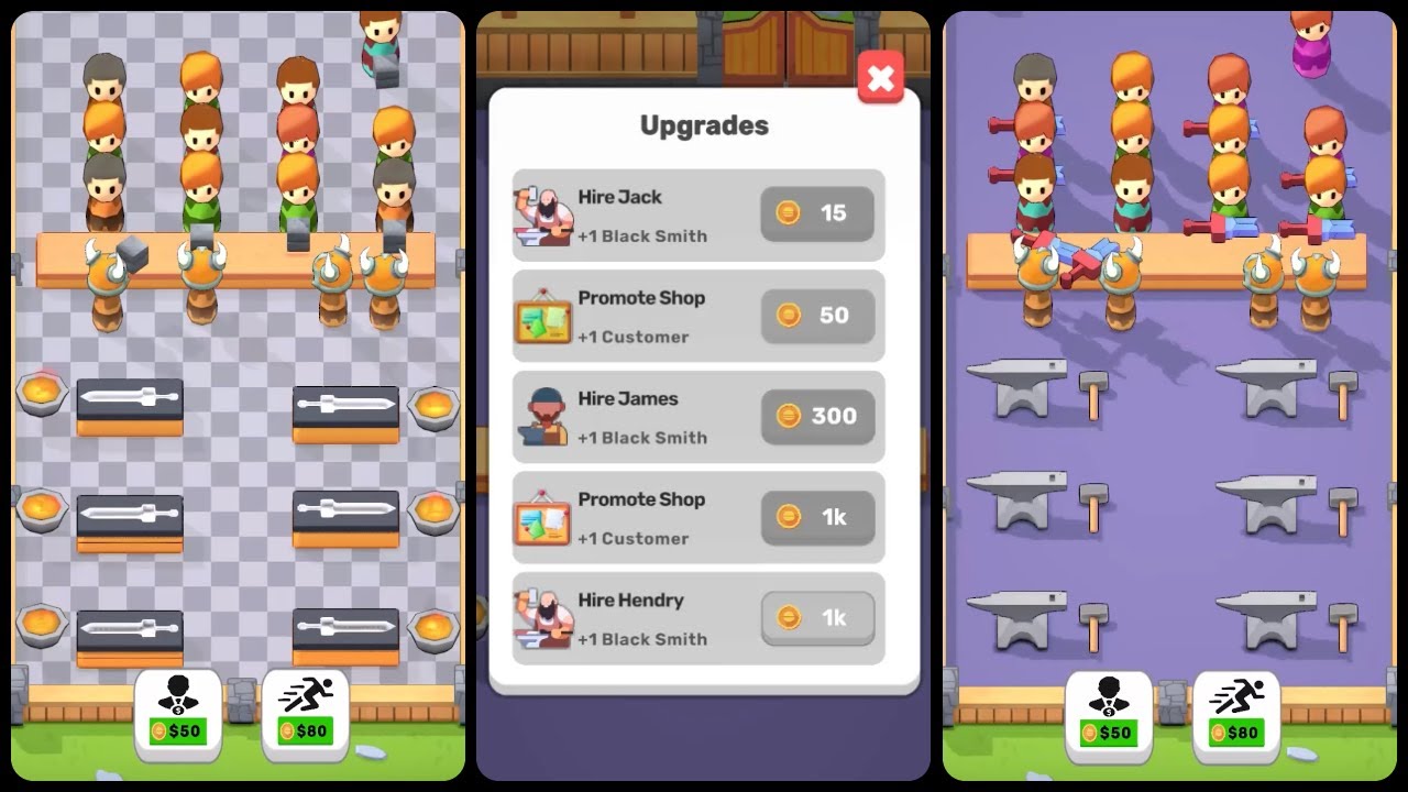 Blacksmith Empire Game Mobile Game | Gameplay Android - YouTube