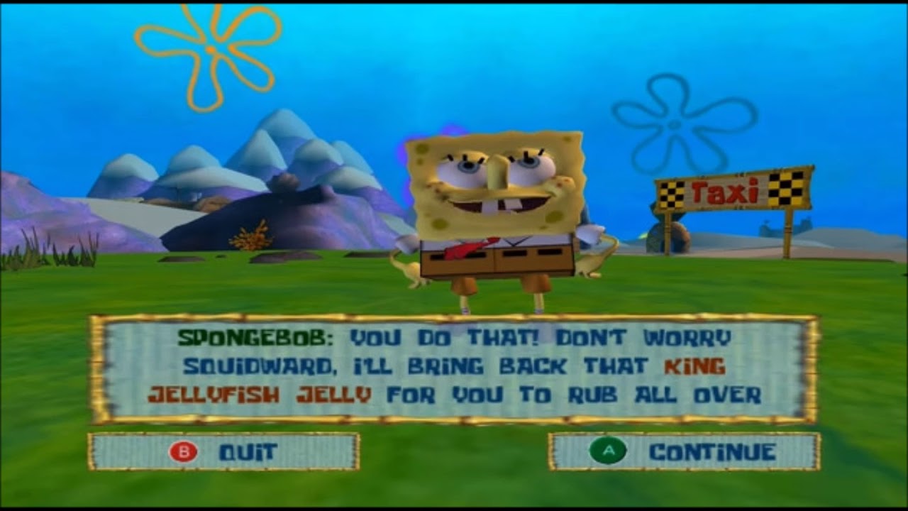 SpongeBob: Battle for Bikini Bottom: All Dialogue | Heroic SpongeBob ...