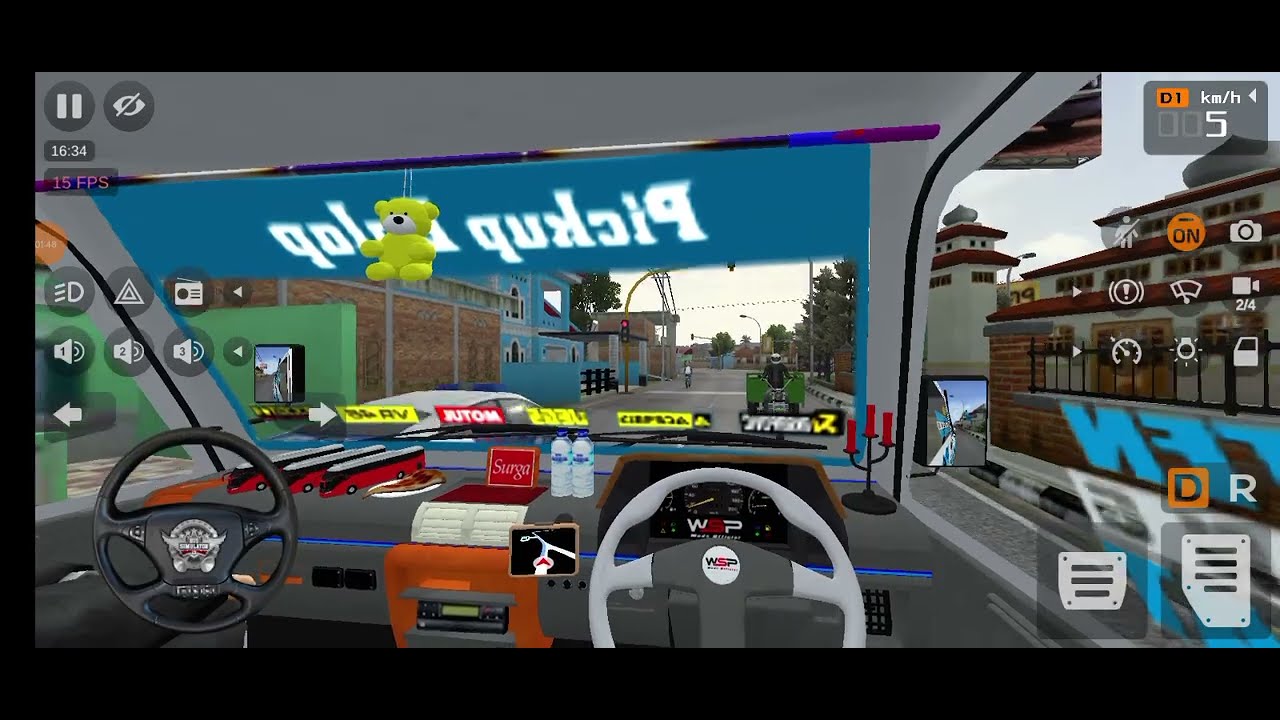 || mobil pick up simulator balap - YouTube