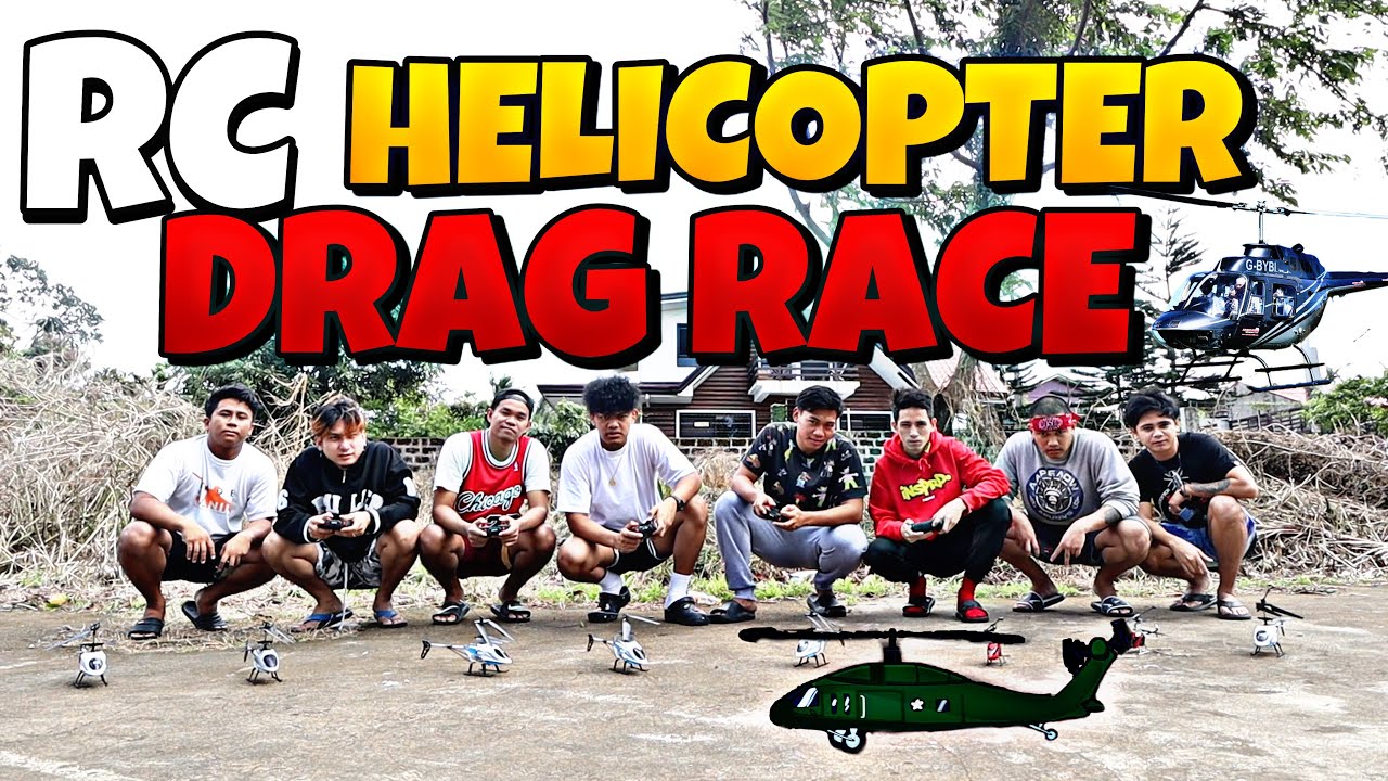 RC HELICOPTER DRAG RACE CONTEST!!! - YouTube