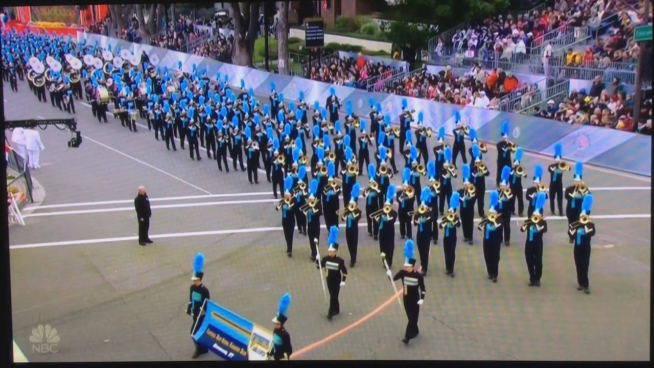 Foothill HS Marching Band 128th Rose Parade (NBC Broadcast) January 2nd ...