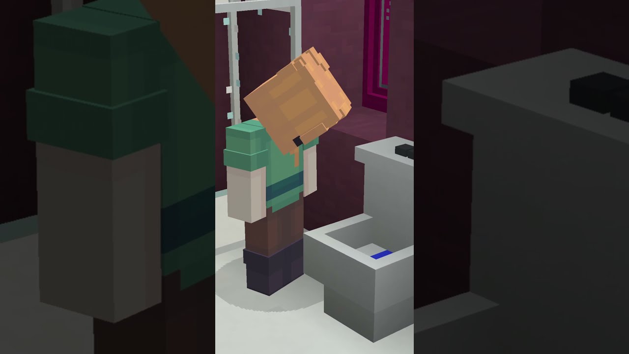 Minecraft Shorts Die Mein Klo Zum Lachen Bringen Minecraft Shorts Youtube