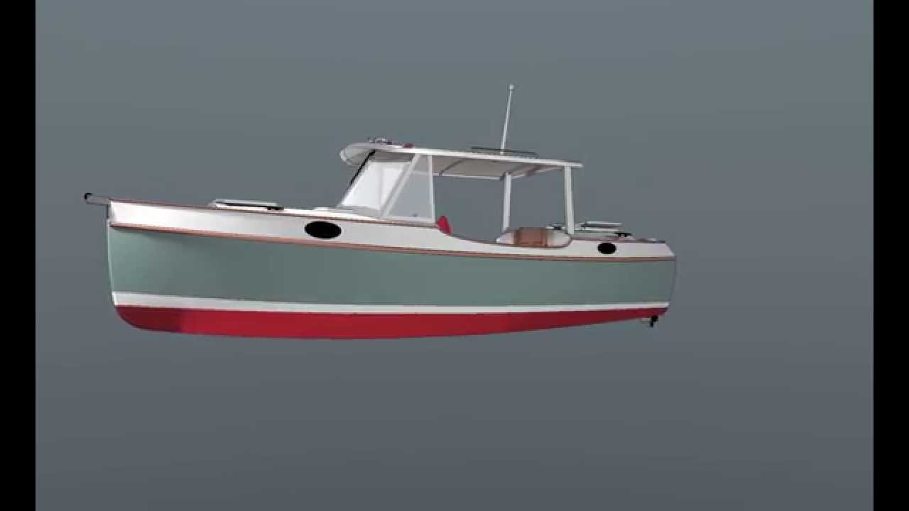 Down East Lobster Boat Plans Down East Boat Design