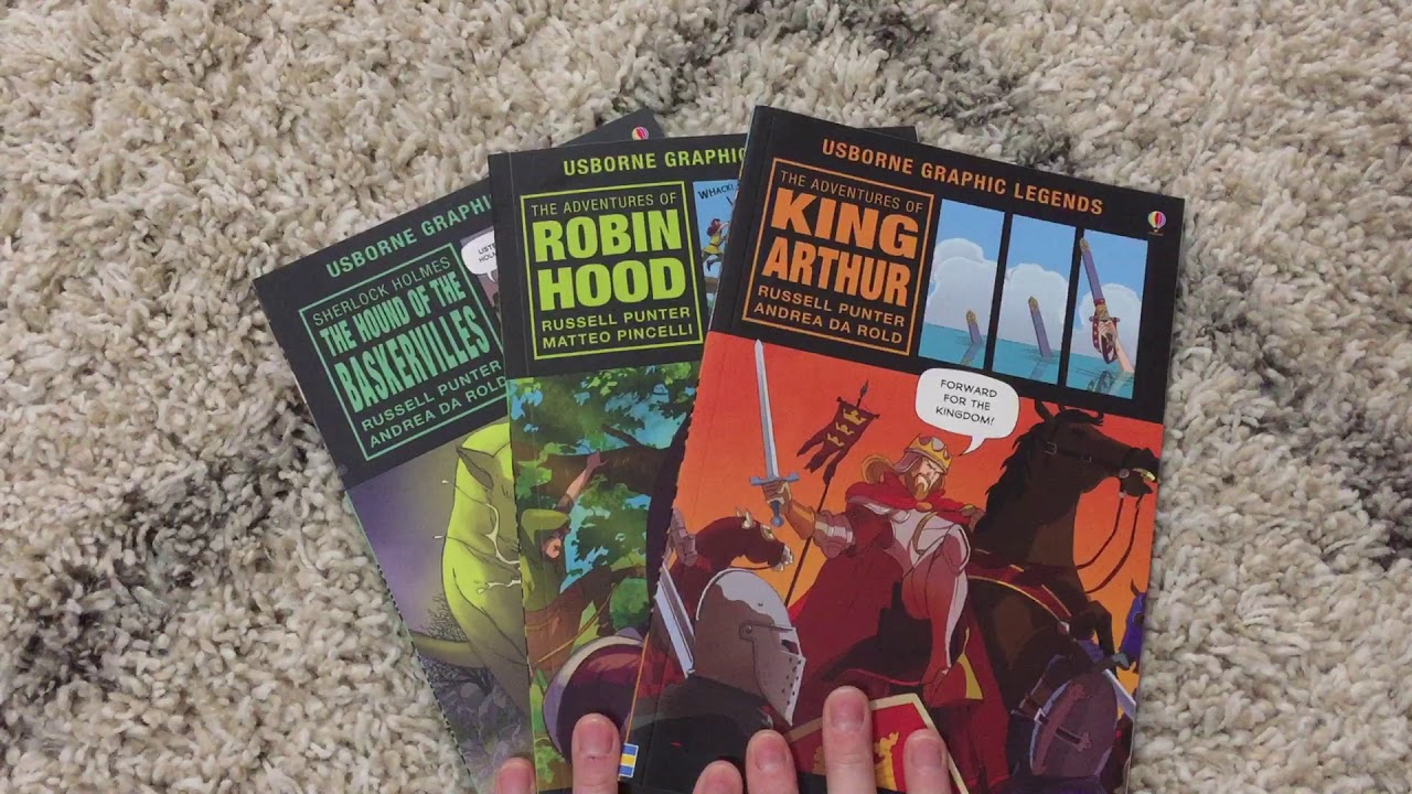 Usborne Graphic Novels - YouTube