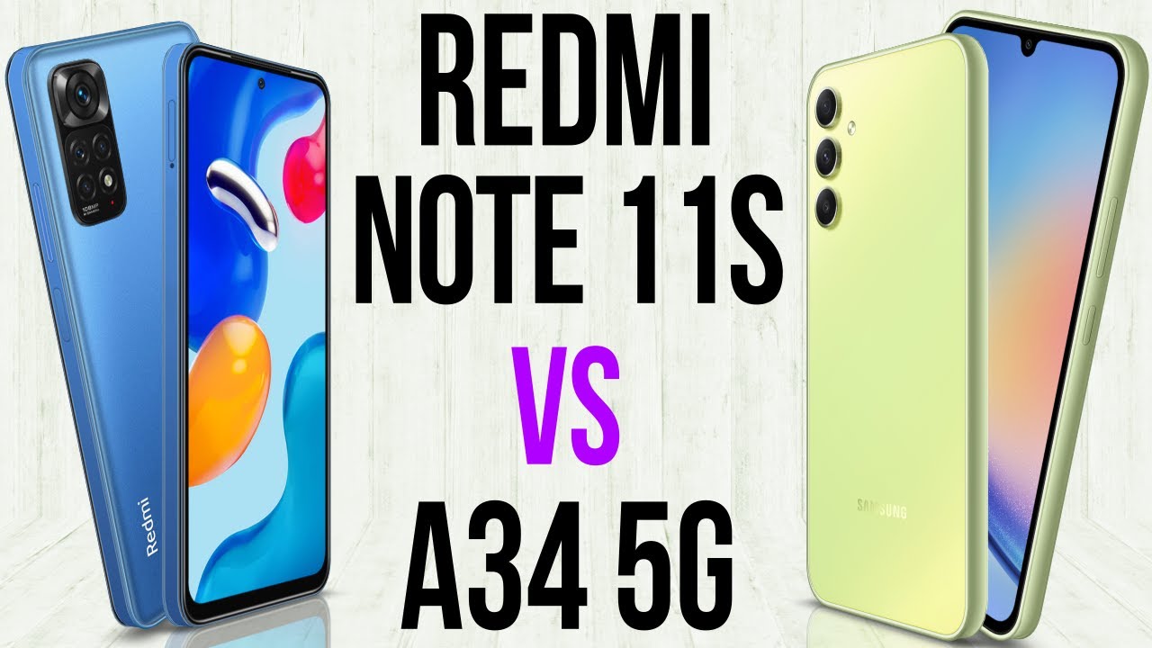 Redmi Note 11S vs A34 5G (Comparativo & Preços) - YouTube