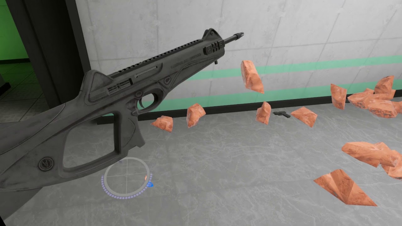 H3VR Take and Hold: Round 9: Glock w/ Extended Mag + Laser & Machete ...