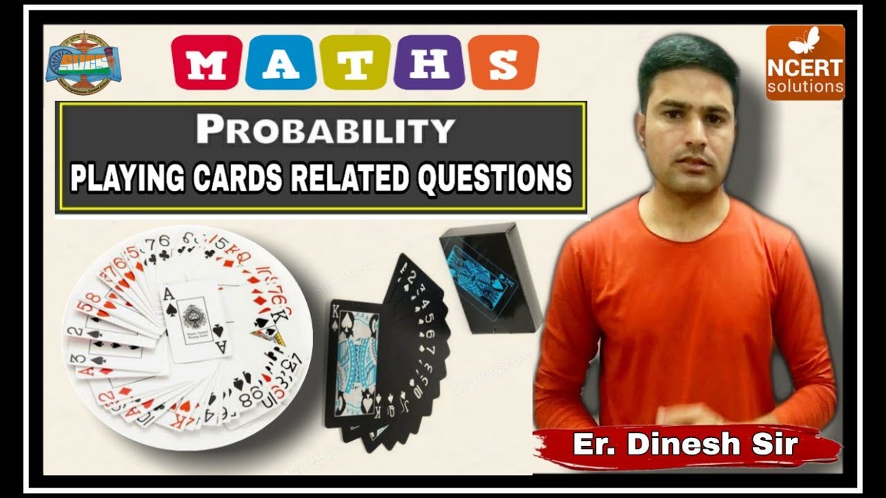 Class 10 Probability : Playing Cards related Questions || ( English ...