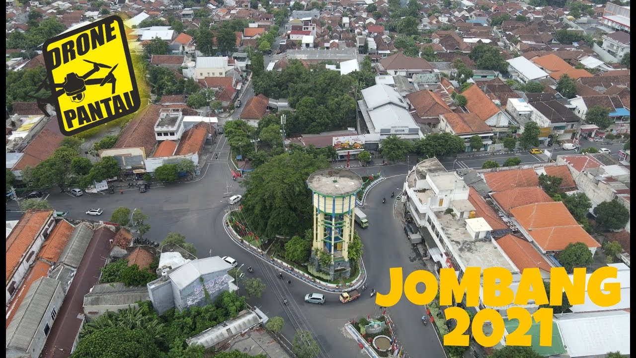 Drone View Kota Jombang Jawa Timur 2021 - YouTube